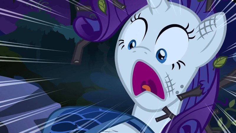 Rarity Scared