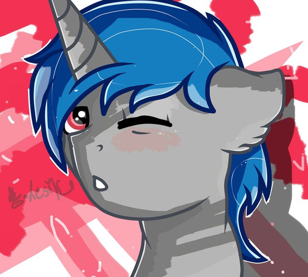 #2103548 - safe, artist:hesika, oc, oc:ponywka, pony - Derpibooru