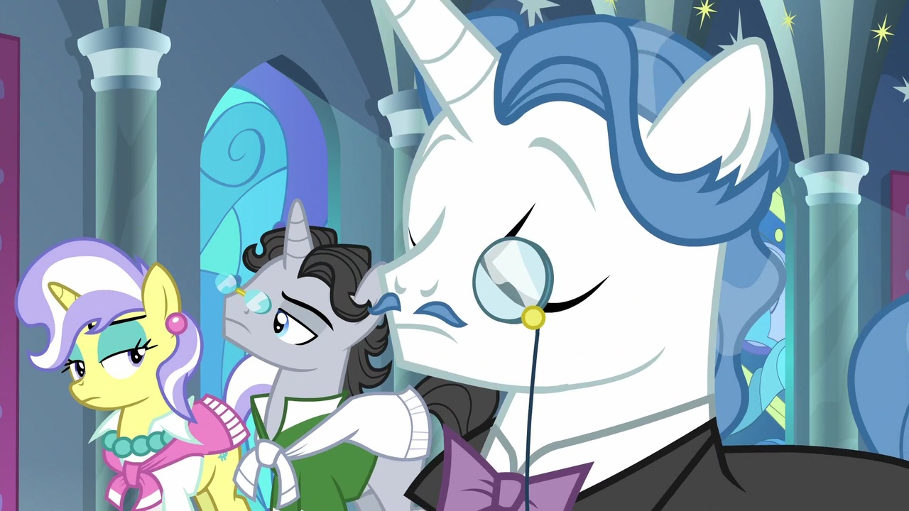 #2081930 - safe, screencap, fancypants, jet set, upper crust, pony ...