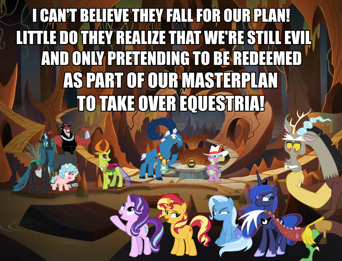 #2106023 - safe, cozy glow, discord, grogar, lord tirek, princess luna ...