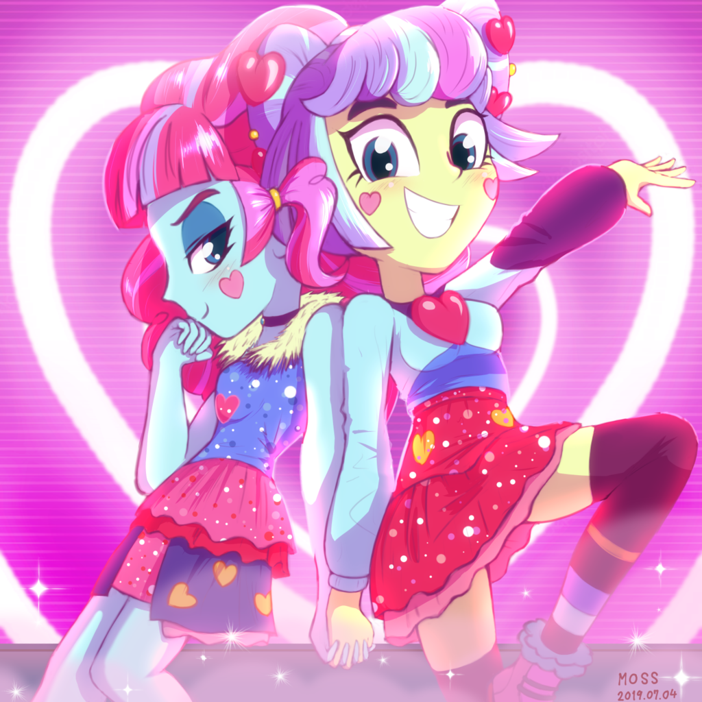 #2082777 - safe, artist:fromamida, kiwi lollipop, supernova zap ...