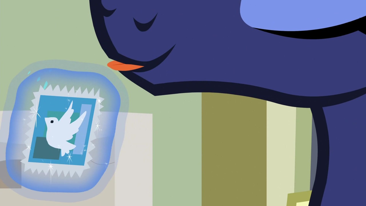 #2085029 - safe, screencap, princess luna, bird, dove, pony, between ...