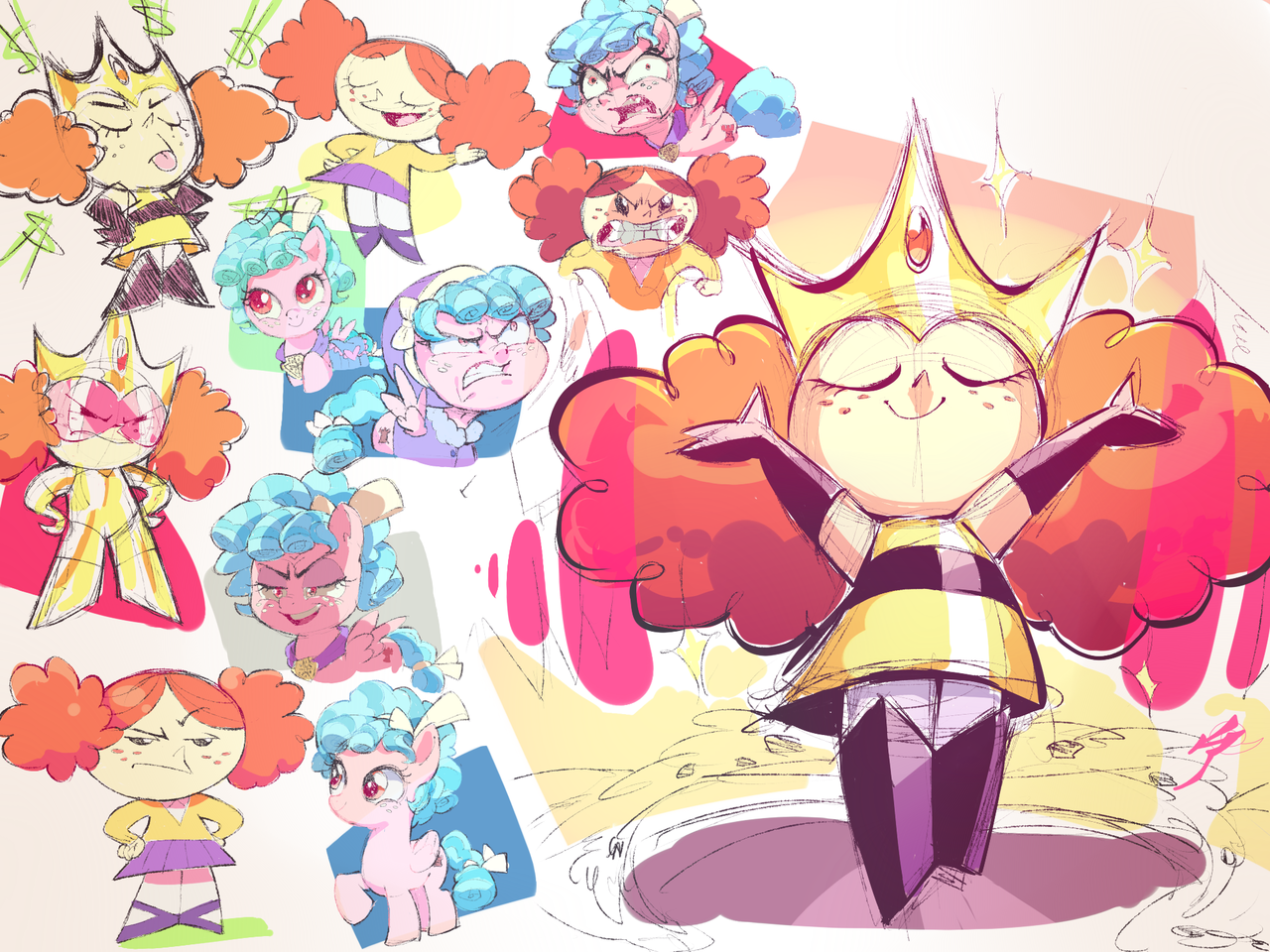 #2106129 - safe, artist:aetherionart, cozy glow, pony, angry, cozy glow ...