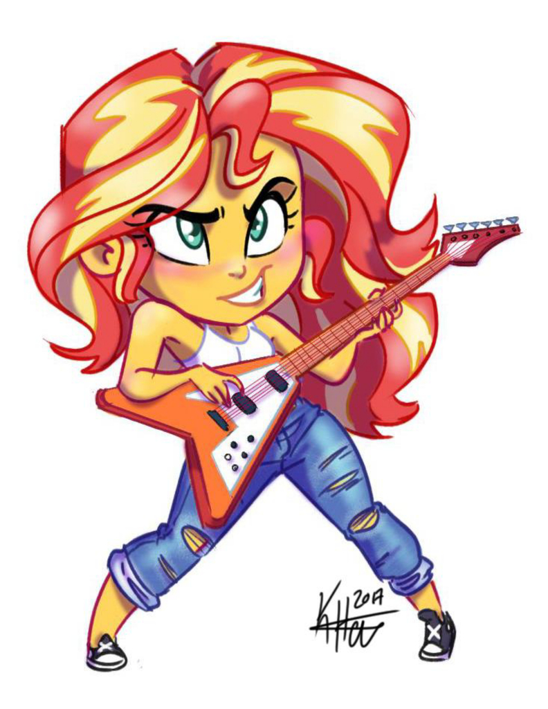 #2106496 - safe, artist:katrina hadley, artist:lunchie, sunset shimmer ...