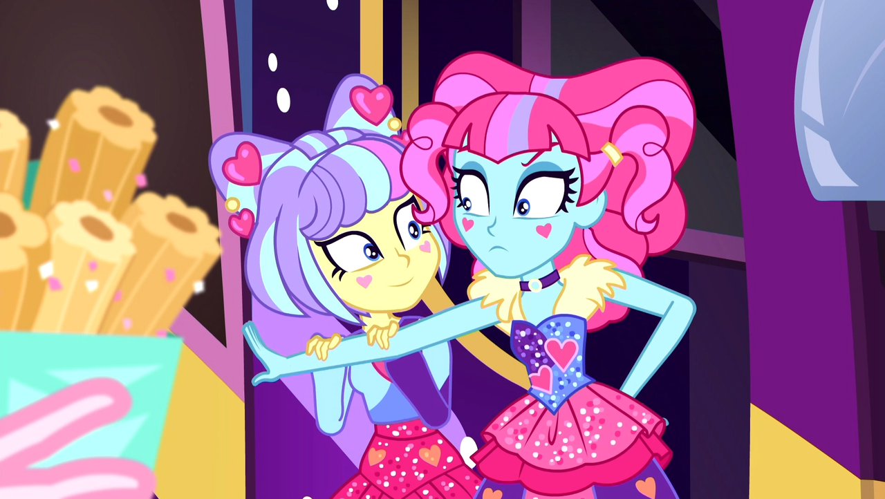 #2113754 - safe, screencap, kiwi lollipop, pinkie pie, supernova zap ...