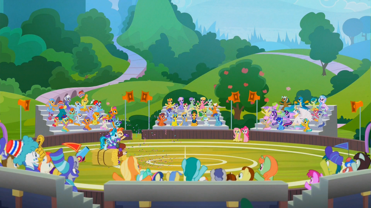 #2115453 - safe, screencap, amber grain, auburn vision, berry punch ...