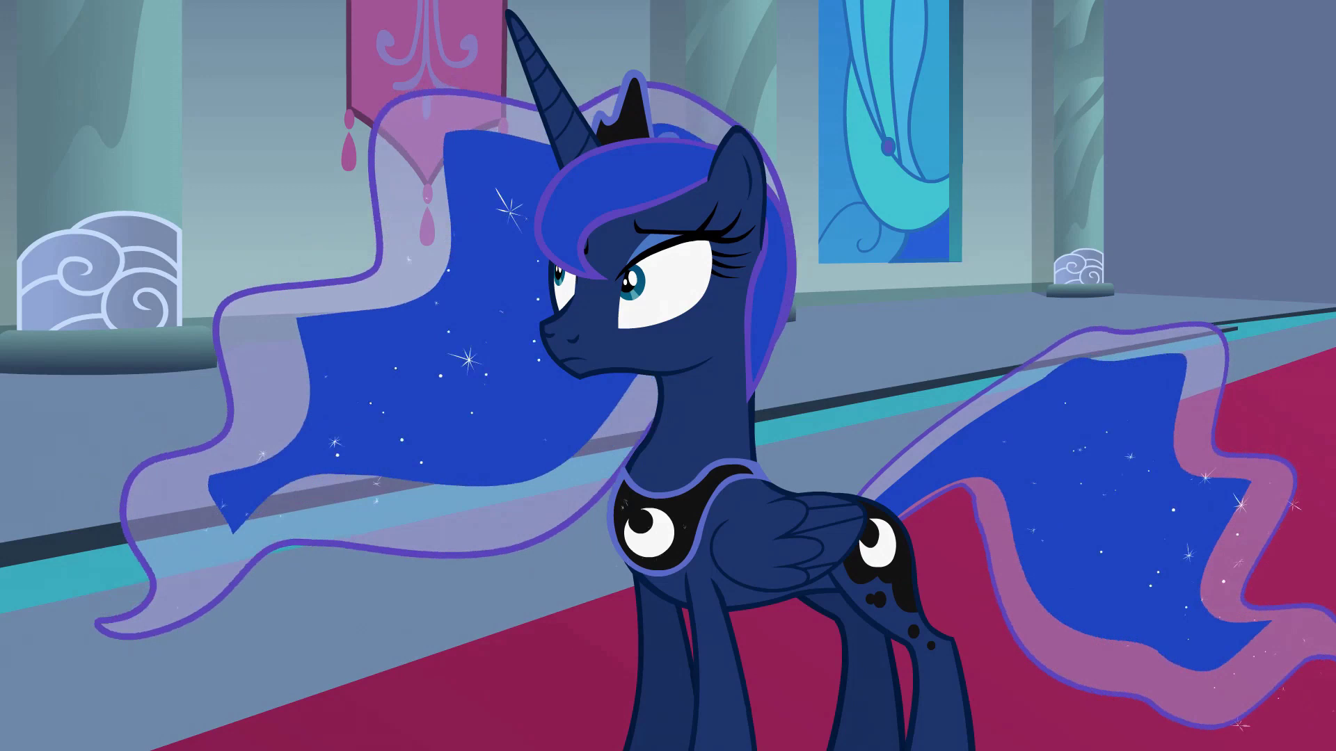 #2115487 - safe, artist:forgalorga, princess celestia, princess luna ...