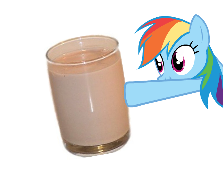 #2117715 - safe, rainbow dash, pony, g4, chocolate, chocolate milk ...