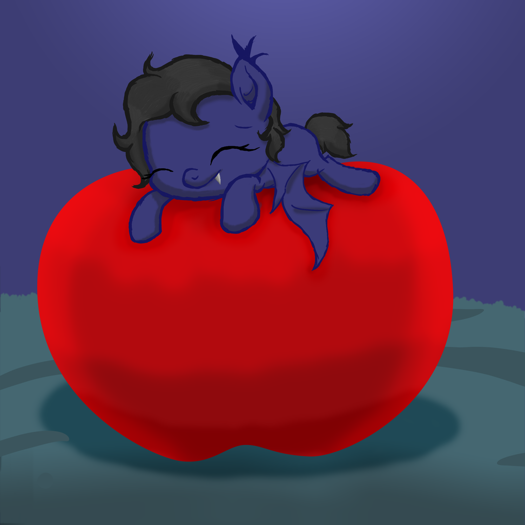 #2118398 - safe, artist:littlefaith9, oc, oc only, oc:shadow faith, bat ...