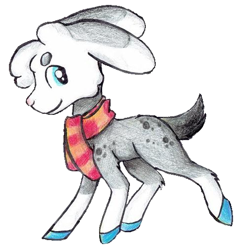 #2119489 - safe, artist:fluka, oc, oc:truffle, deer, pony, traditional ...