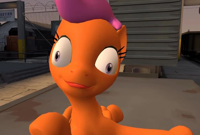 #2120027 - safe, artist:theinvertedshadow, scootaloo, pegasus, pony ...