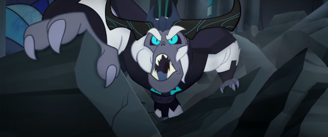 #2120333 - safe, screencap, storm king, yeti, g4, my little pony: the ...