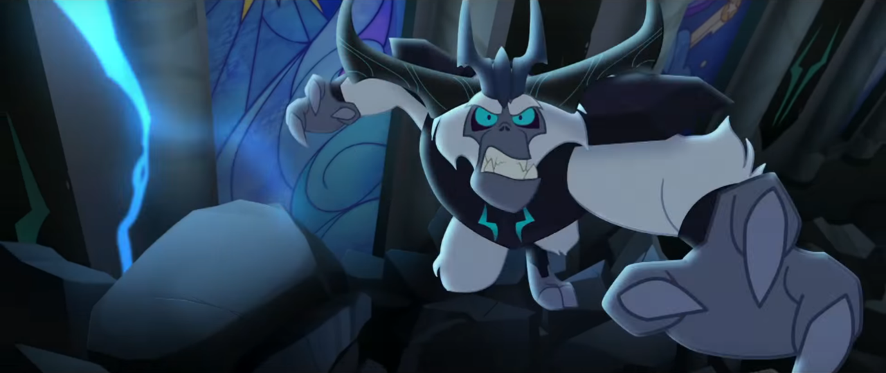 #2121763 - safe, screencap, storm king, yeti, g4, my little pony: the ...