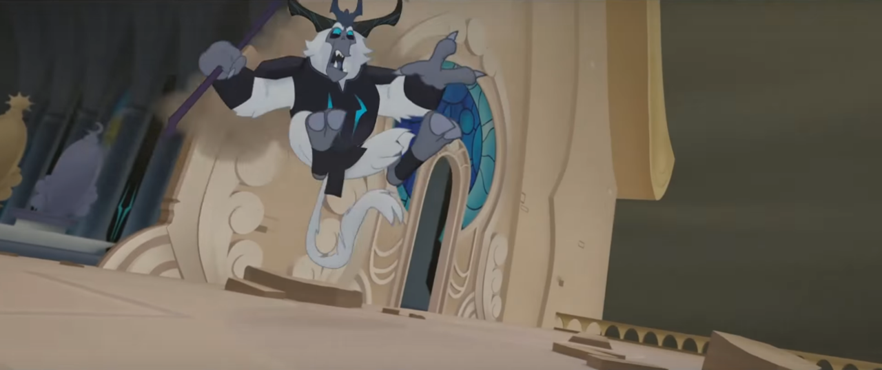 #2122937 - safe, screencap, storm king, yeti, my little pony: the movie ...