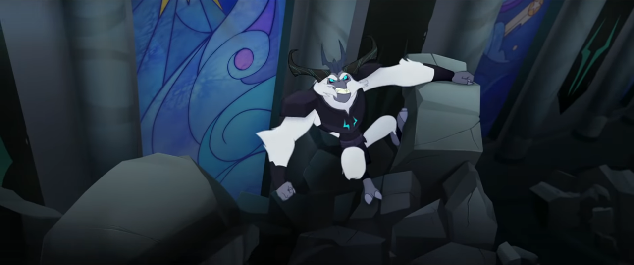 #2123312 - safe, screencap, storm king, yeti, g4, my little pony: the ...