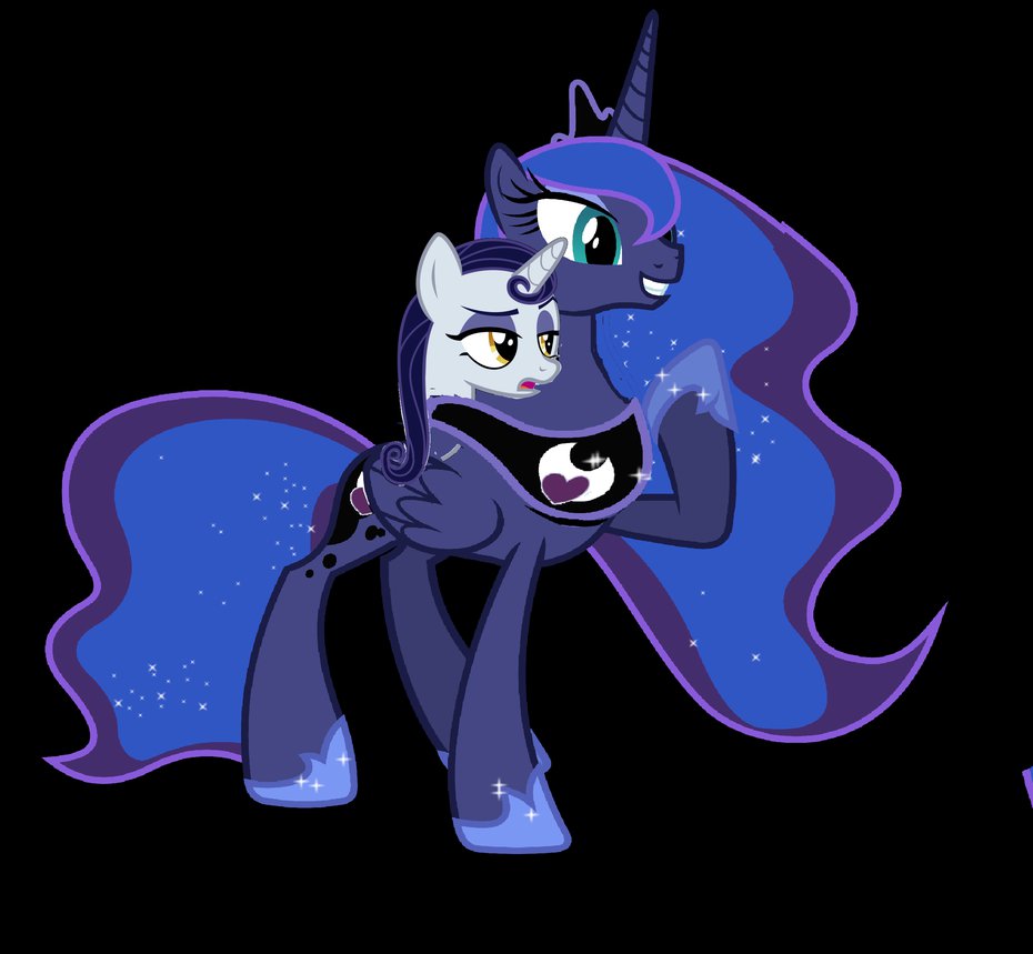 #2108081 - safe, artist:theunknowenone1, moonlight raven, princess luna ...