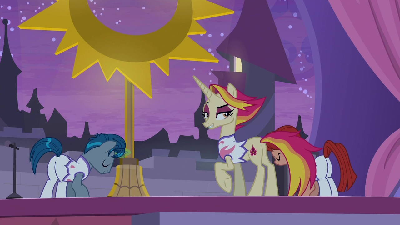 #2131211 - safe, screencap, fire flare, hot streak, night fire, pony ...