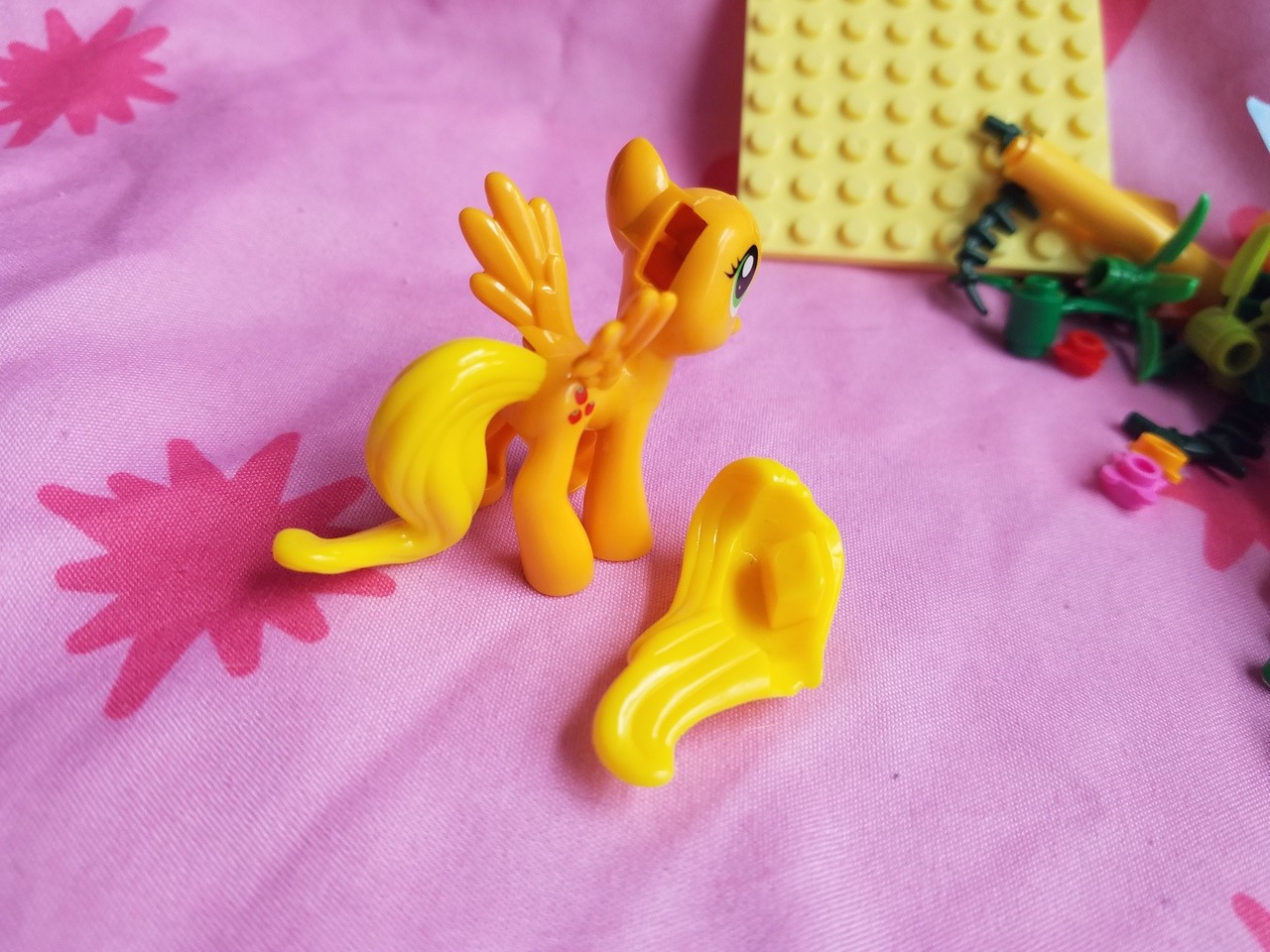 #2108396 - safe, applejack, pegasus, pony, g4, bootleg, bootleg lego ...