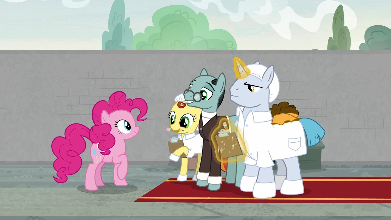 #2110858 - safe, screencap, lemon honey, pinkie pie, platinum cure ...