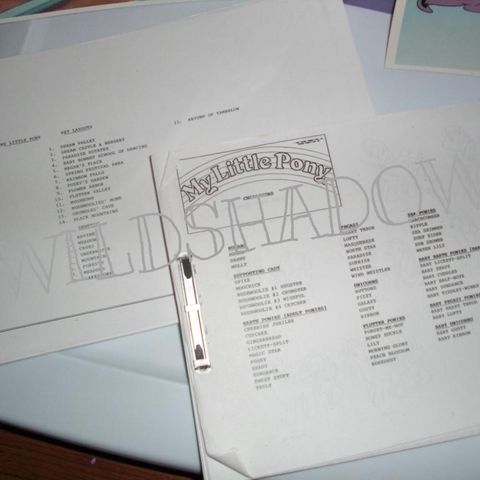 #2110863 - safe, pony, mlp g1 writers guide, my little pony, paper ...