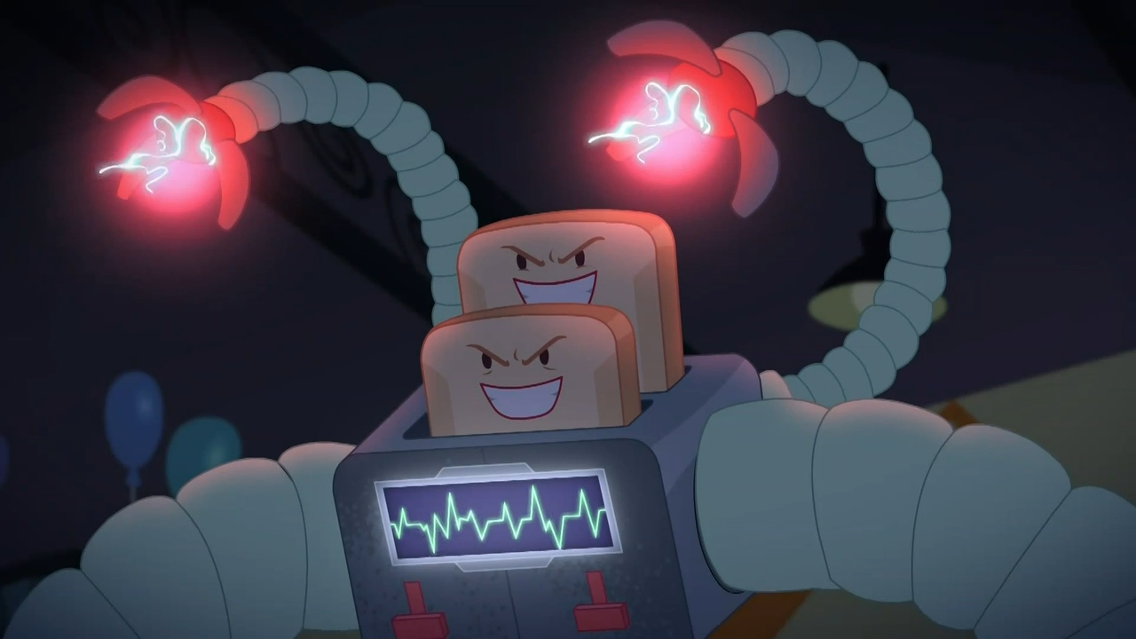 #2133267 - safe, screencap, jvj-24601, robot, cheer you on, equestria ...