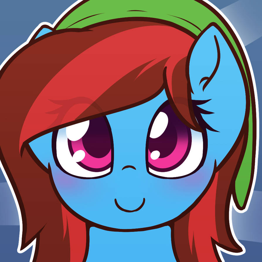 #2140993 - safe, artist:puetsua, oc, oc:lucid heart, blushing, bust ...