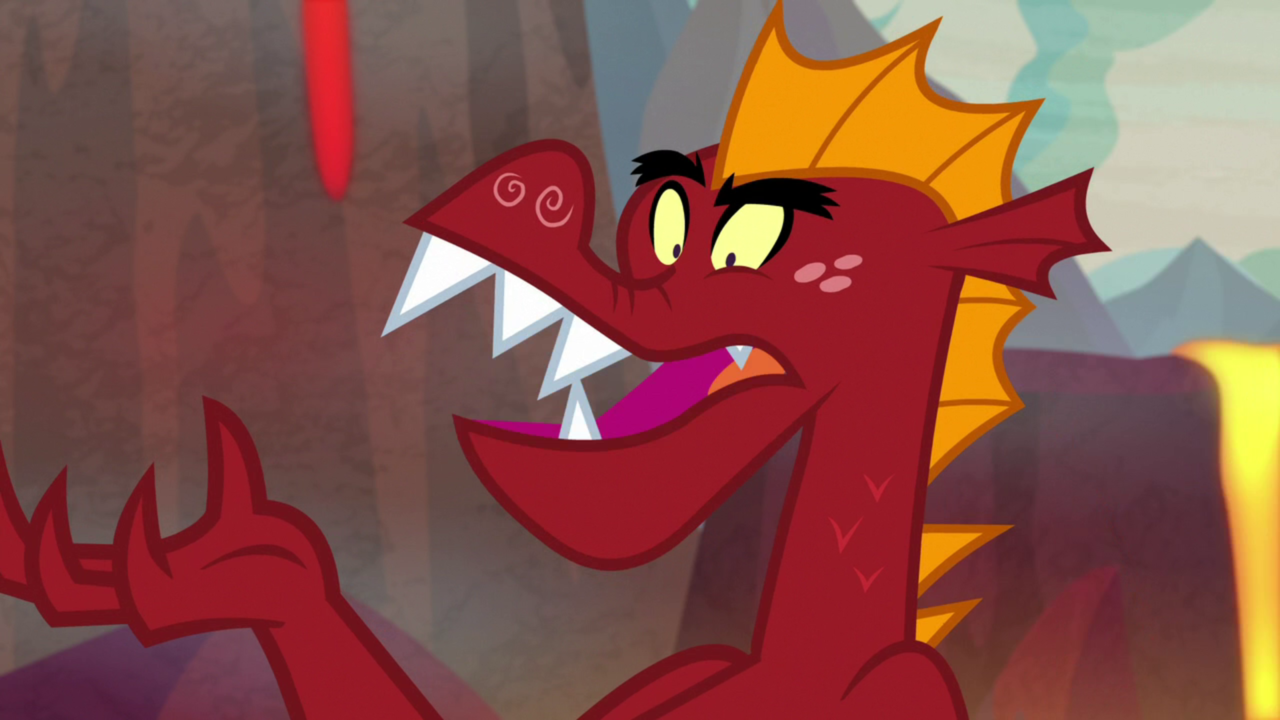 #2142753 - safe, screencap, garble, dragon, g4, sweet and smoky, male ...