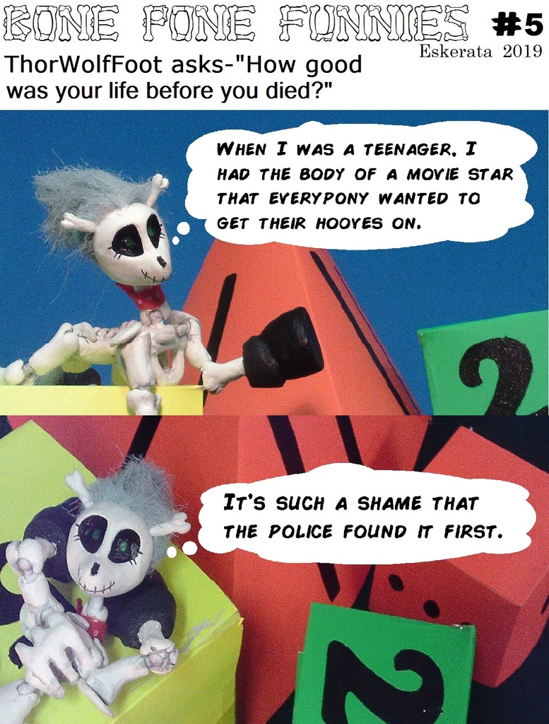 #2146030 - safe, artist:eskerata, skellinore, pony, bone pone funnies ...