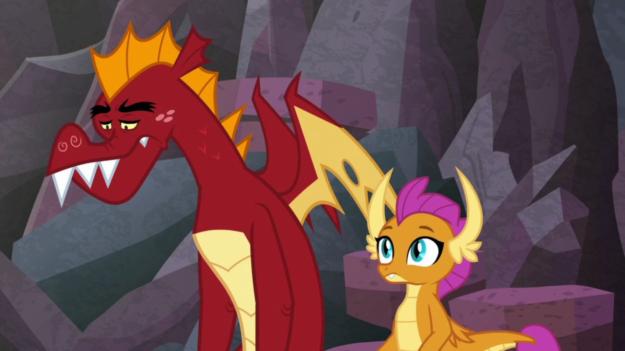 #2147423 - safe, screencap, garble, smolder, dragon, g4, my little pony ...
