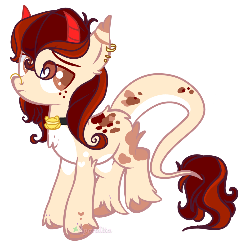 #2148045 - safe, artist:2pandita, oc, oc only, earth pony, pony, ear ...