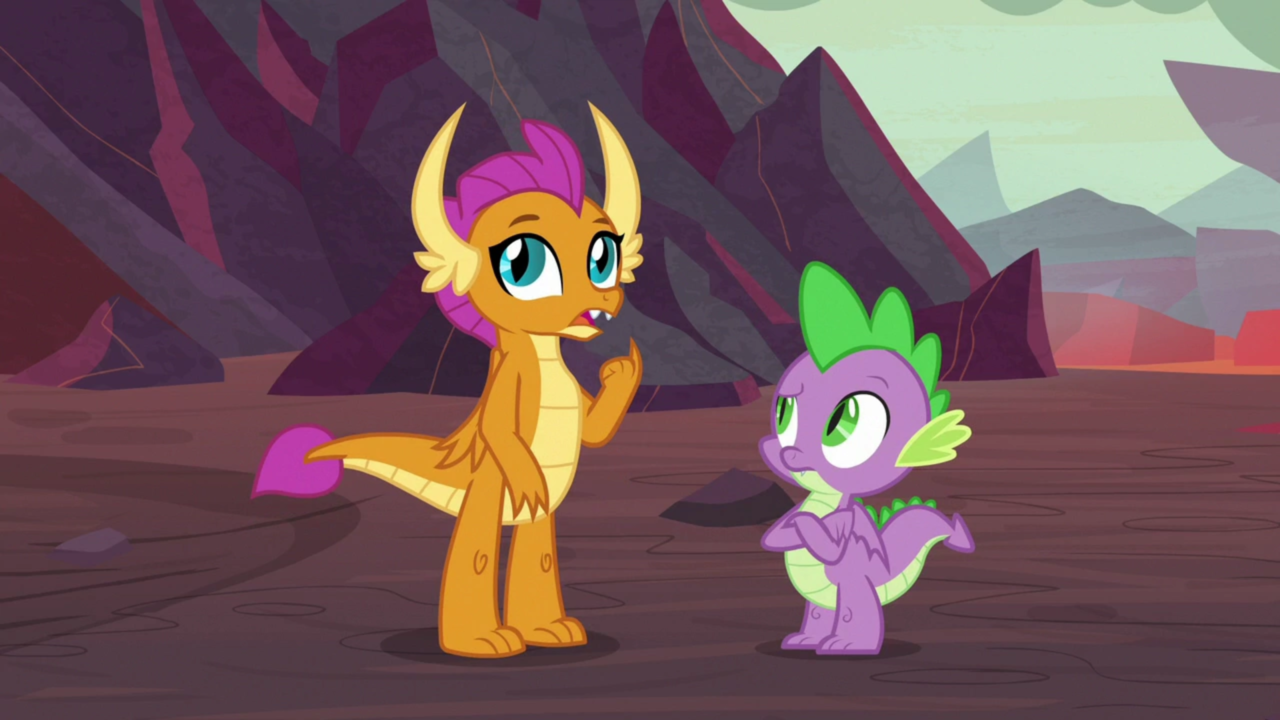 #2134045 - safe, screencap, smolder, spike, dragon, g4, my little pony ...