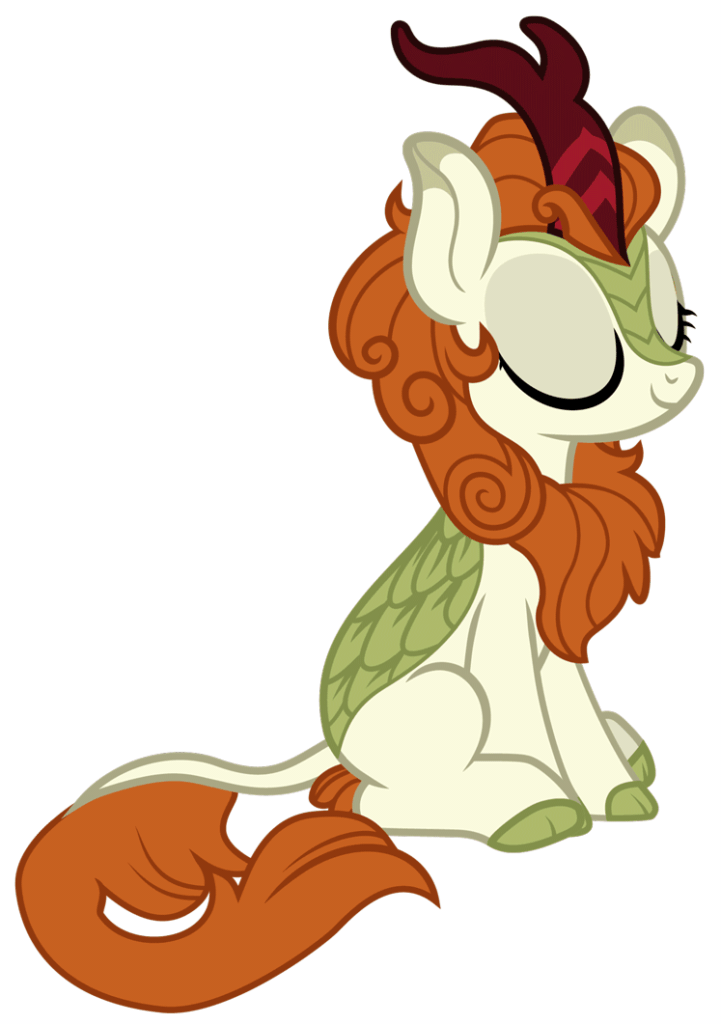 #2149381 - safe, artist:likonan, autumn blaze, kirin, animated, awwtumn ...