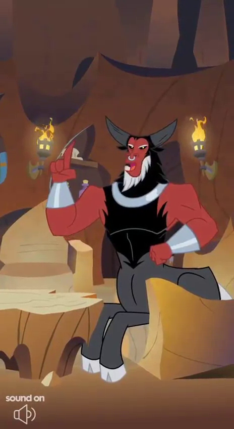 #2151139 - safe, screencap, cozy glow, grogar, lord tirek, centaur ...