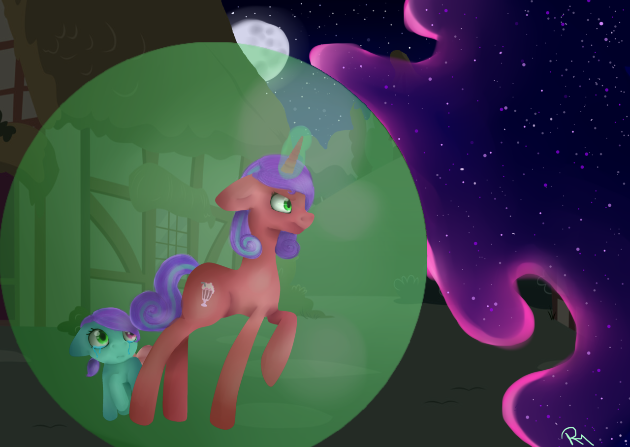 #2153448 - safe, artist:moon-wing, tantabus, pony, unicorn, do ...