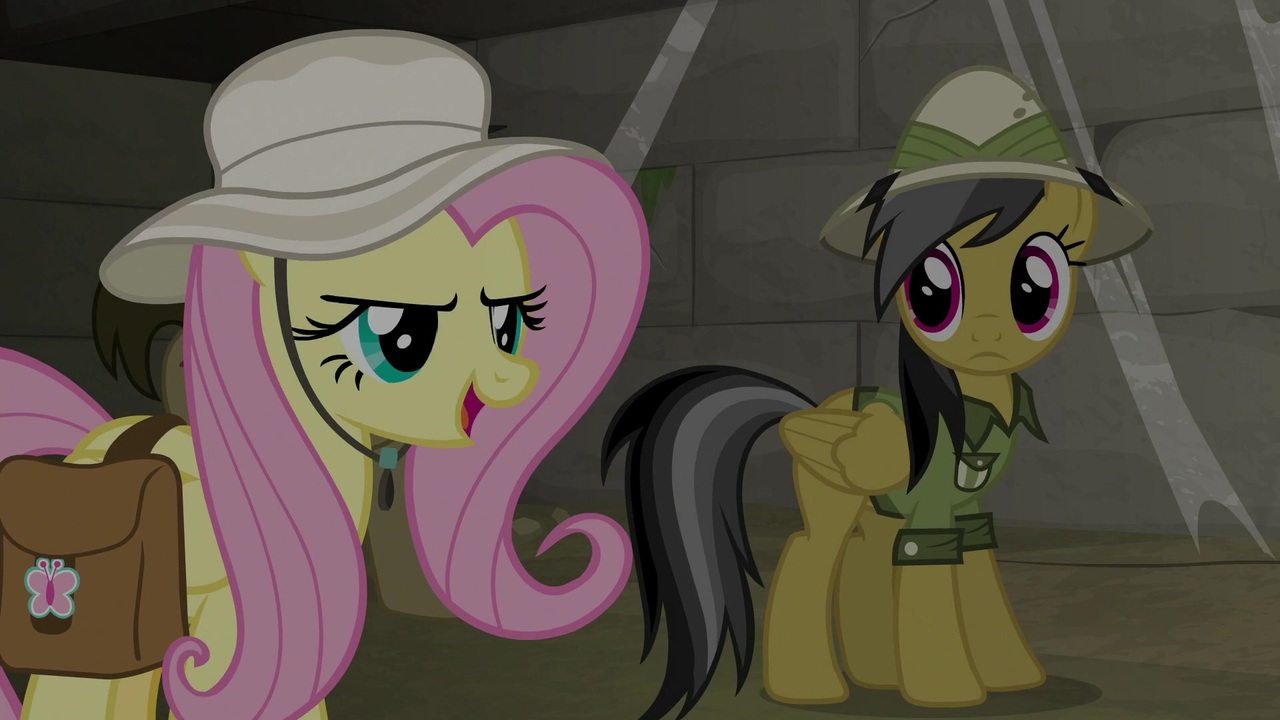 #2155421 - safe, screencap, daring do, fluttershy, pony, daring doubt ...