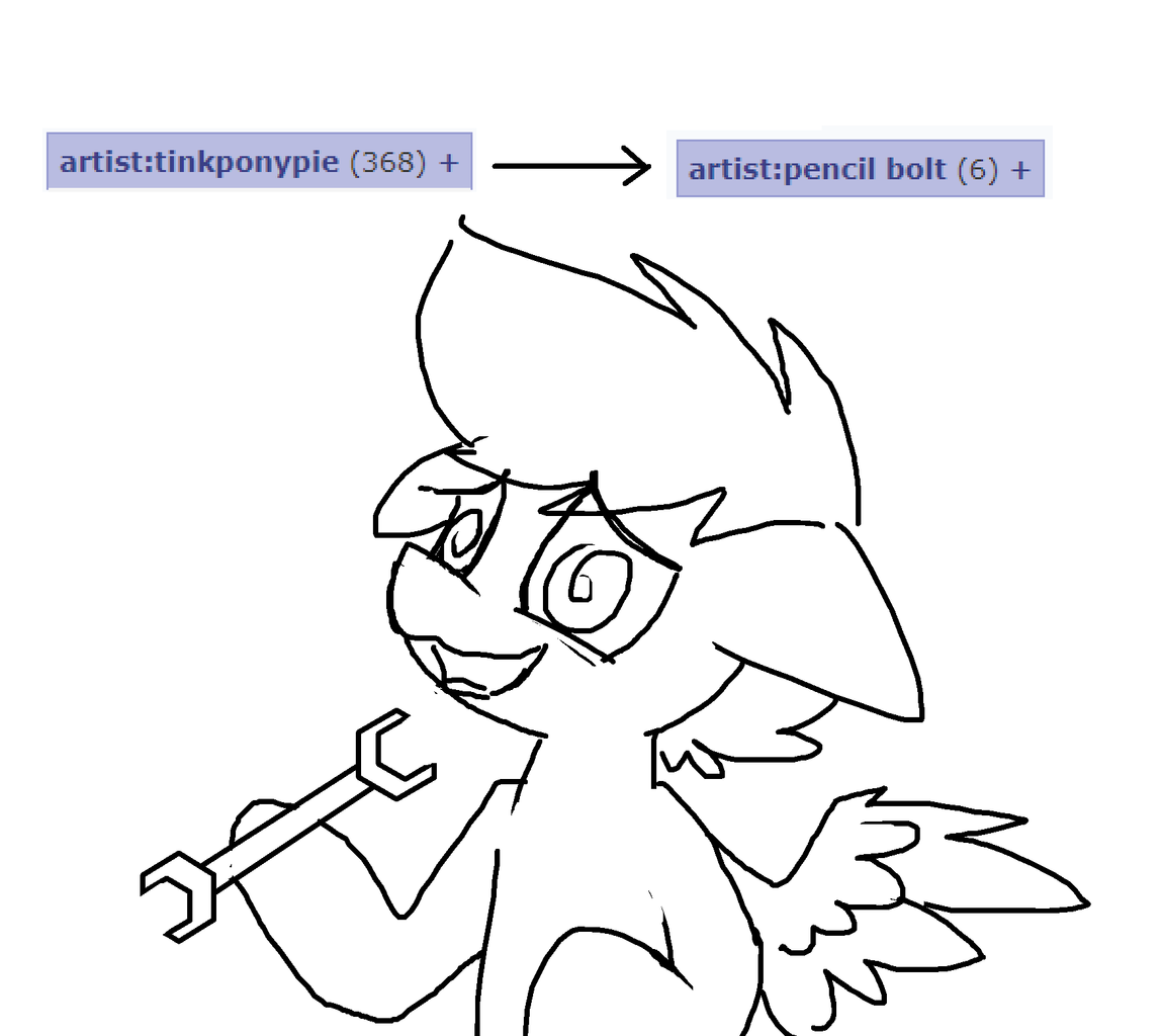 #2155897 - safe, artist:pencil bolt, oc, oc:pencil bolt, pegasus, pony, derpibooru, drawing ...
