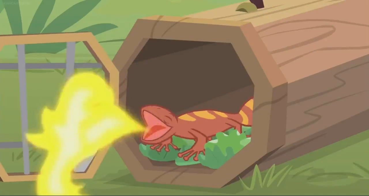 #2135218 - safe, screencap, fire lizard, lizard, pony, g4, my little ...