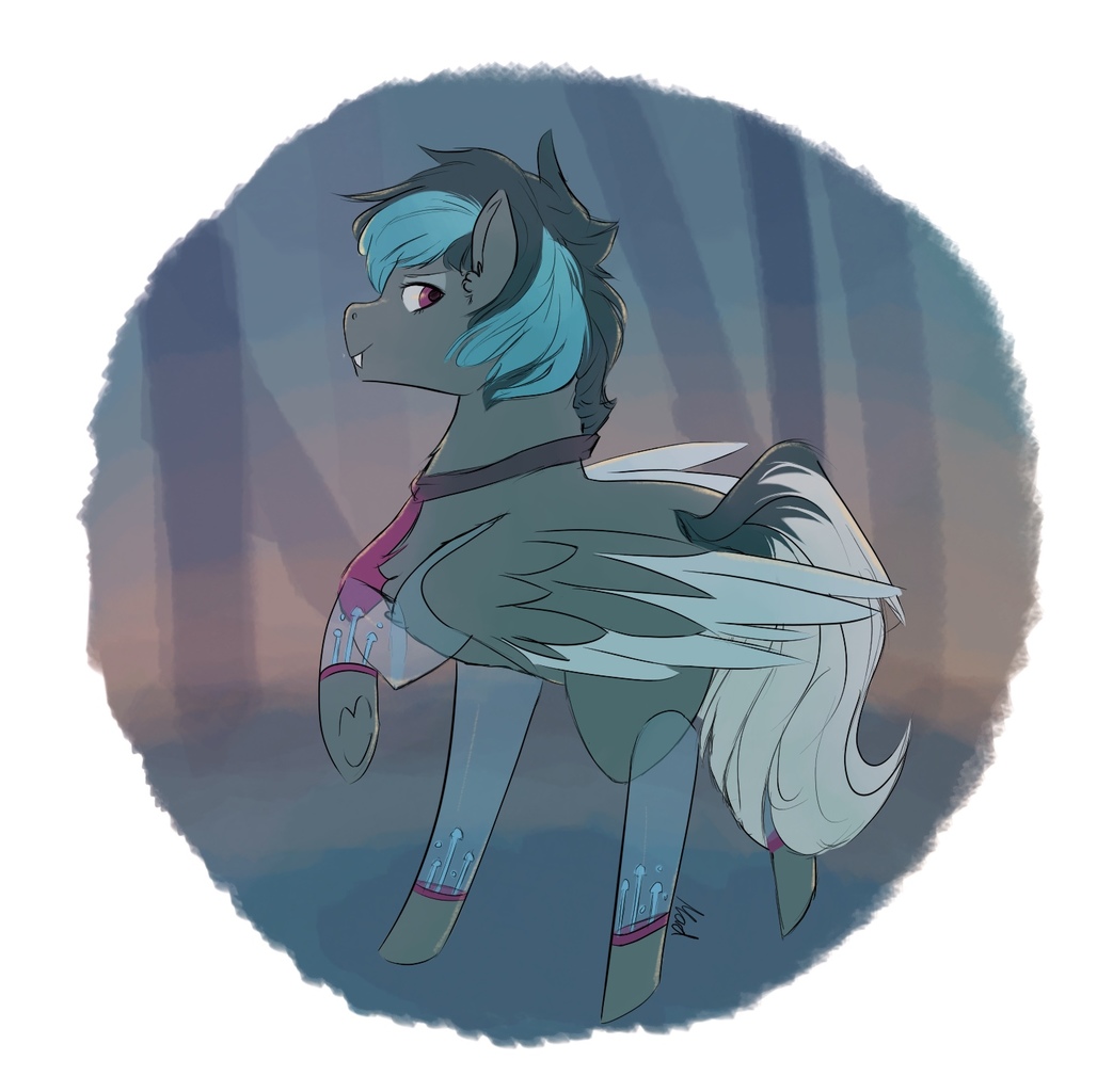 #2137264 - safe, artist:mad-maker-cat, oc, oc only, pegasus, pony ...