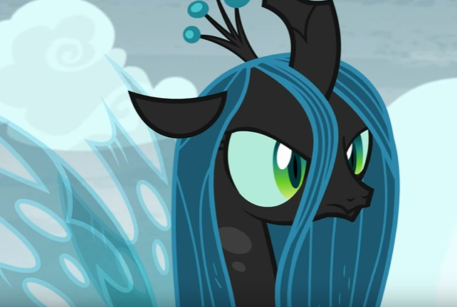 #2138465 - safe, screencap, queen chrysalis, changeling, frenemies ...