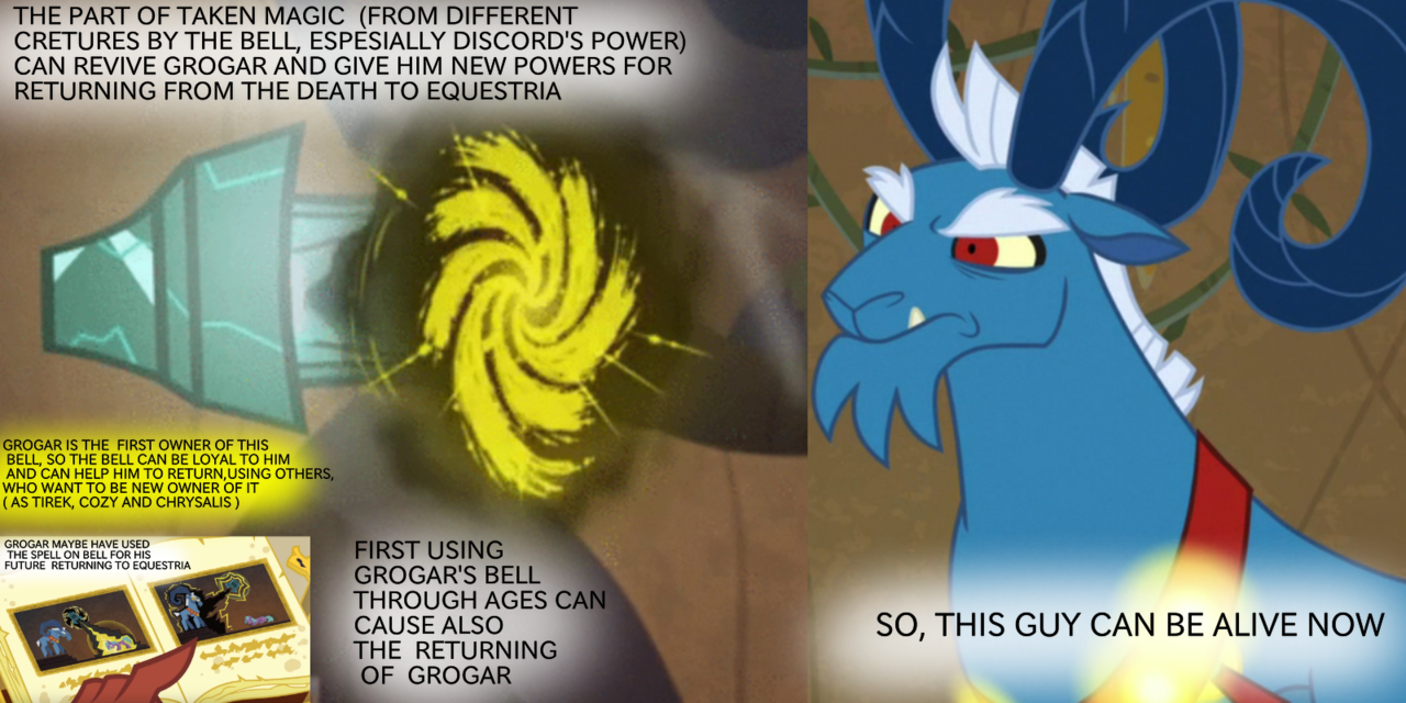 #2139551 - safe, edit, edited screencap, screencap, grogar, g4, my ...