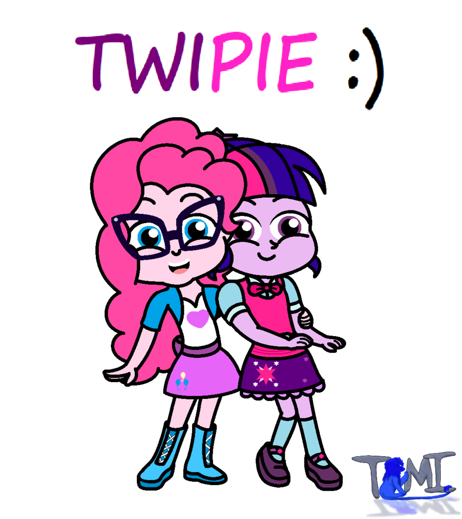 #2140260 - safe, artist:tommychipmunk, pinkie pie, sci-twi, twilight ...