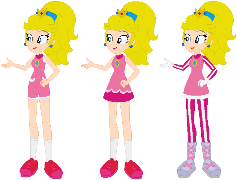 Princess Peach Sports Outfit