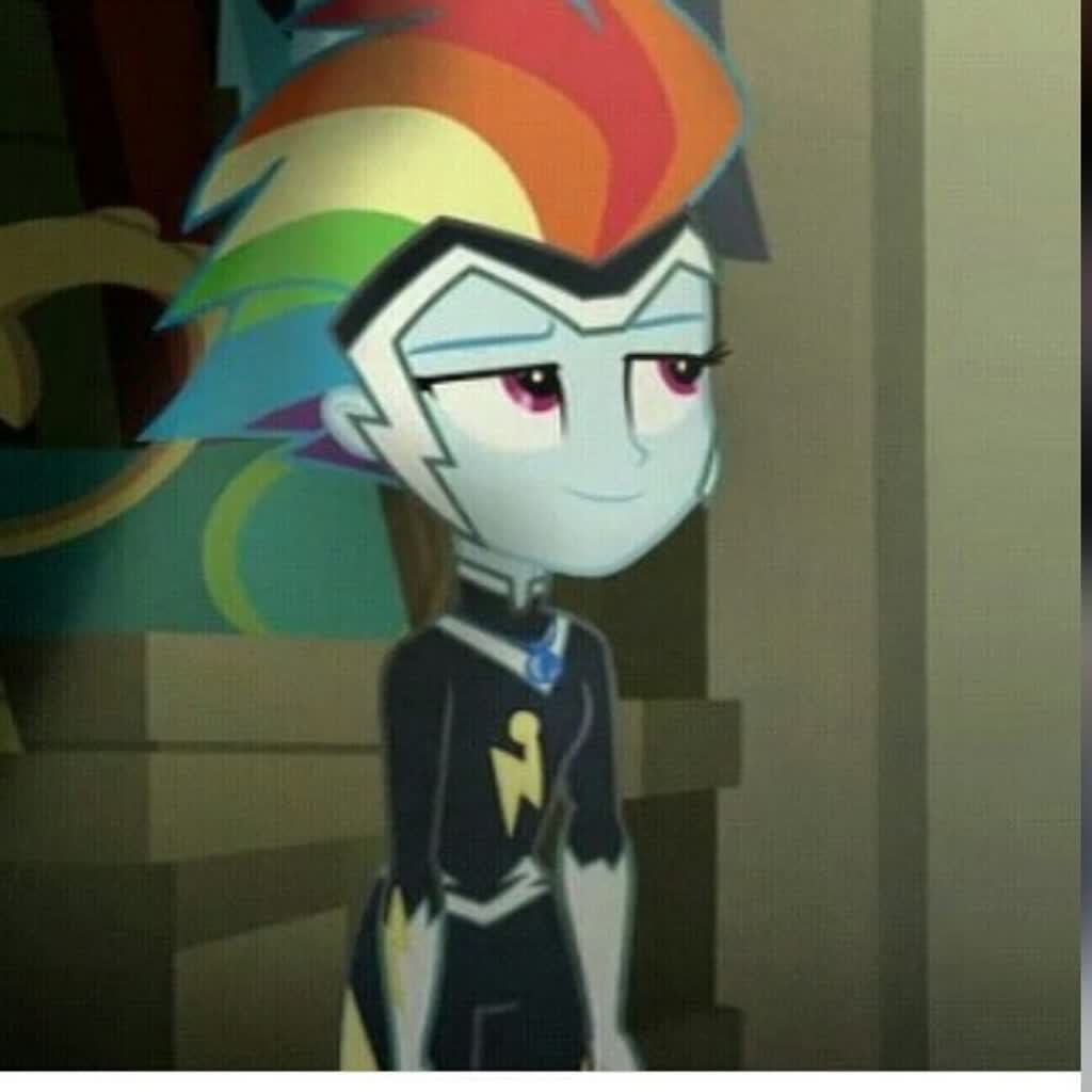 #2243569 - safe, screencap, rainbow dash, zapp, equestria girls ...