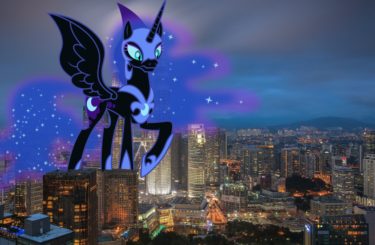 #2244879 - safe, artist:drakizora, artist:thegiantponyfan, nightmare ...