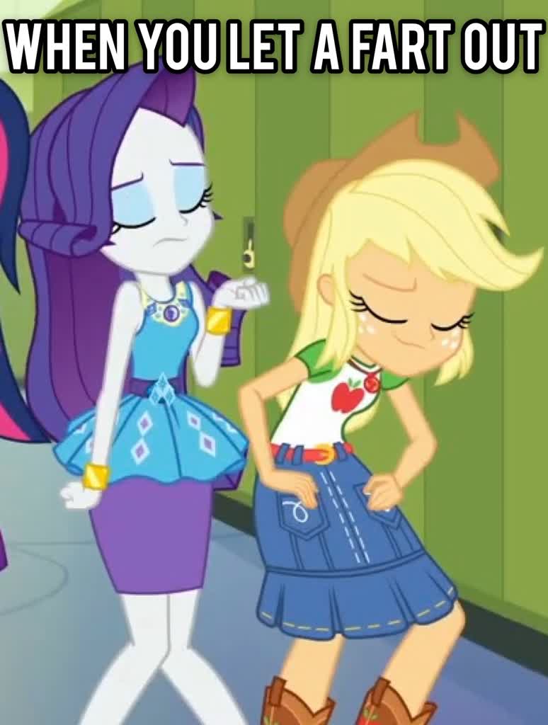 #2245863 - safe, edit, edited screencap, screencap, applejack, rarity ...