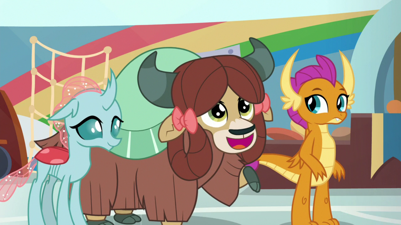 #2247997 - safe, screencap, ocellus, smolder, yona, changedling ...