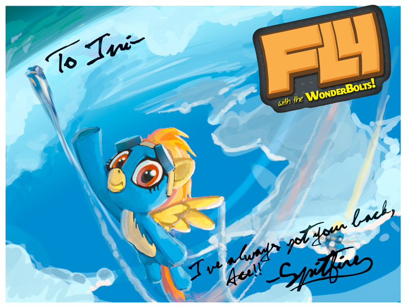 #2248573 - safe, artist:tswt, spitfire, pegasus, pony, g4, autograph ...