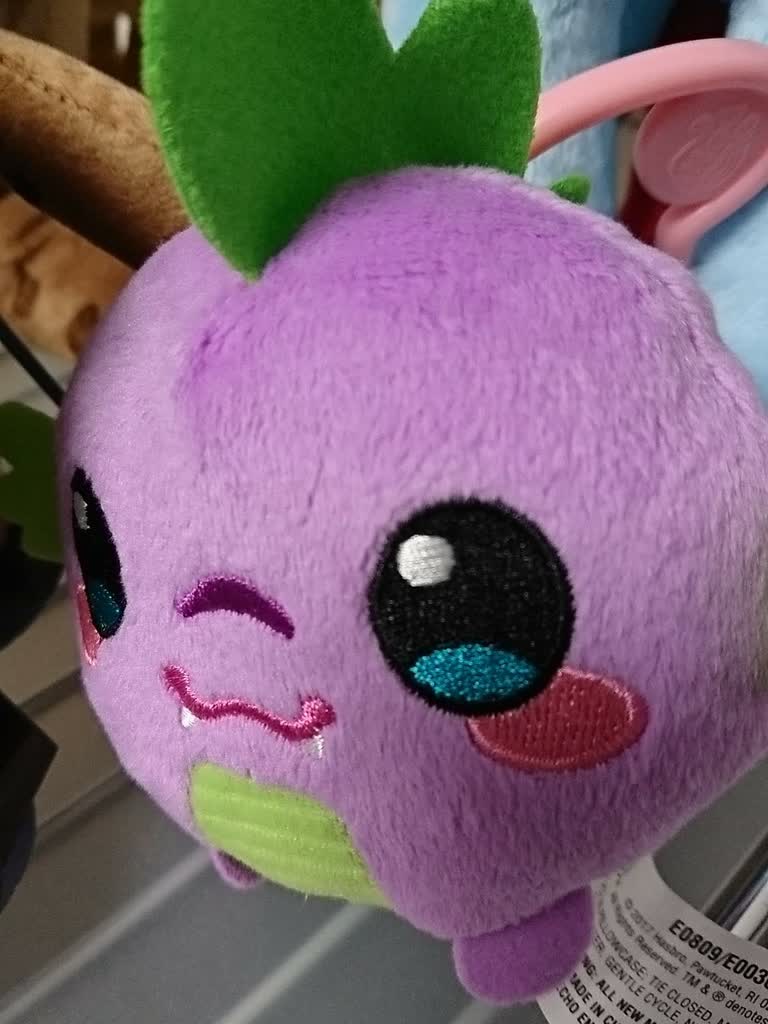 #2249993 - safe, spike, dragon, g4, blushing, irl, photo, plushie, solo ...
