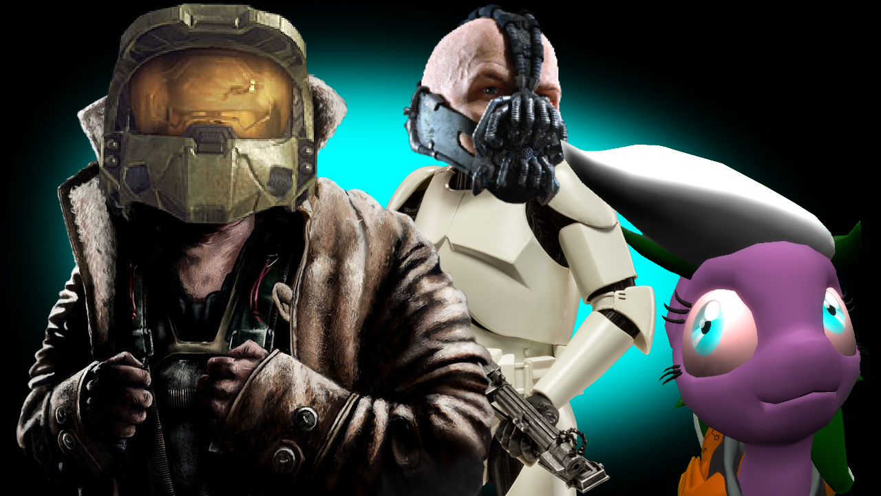 #2250736 - safe, artist:didun850, oc, human, pegasus, pony, 3d, bane ...