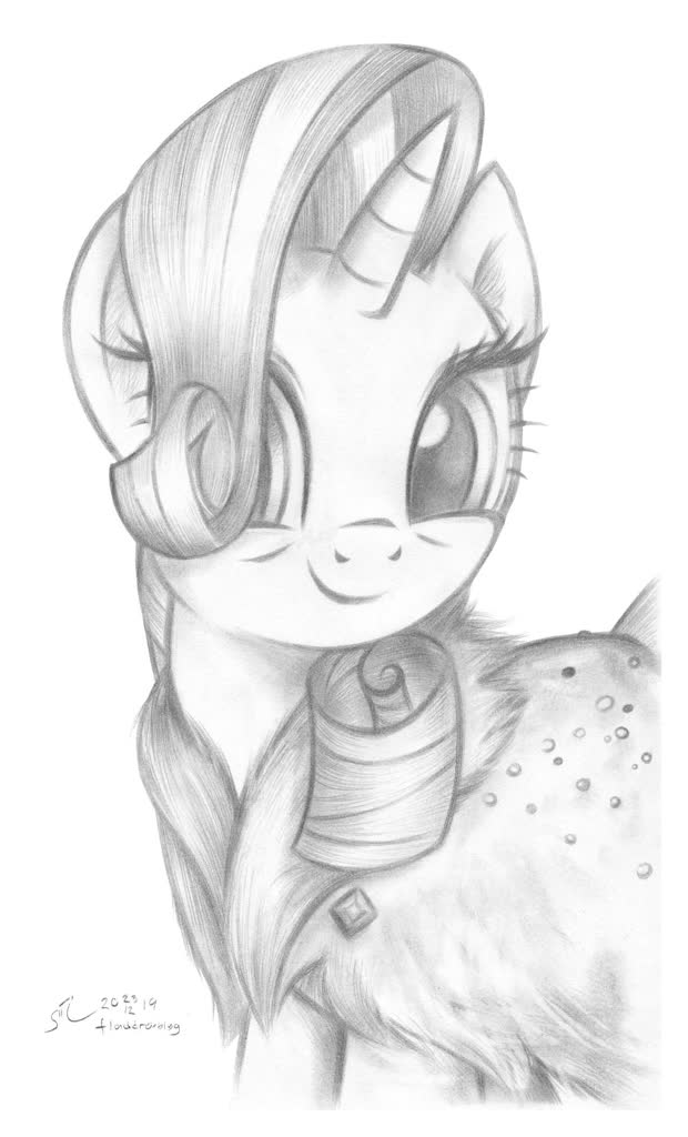 #2236872 - safe, artist:fladdrarblyg, rarity, pony, unicorn, g4, the ...